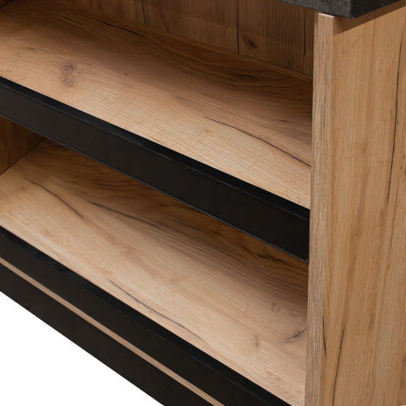 Tejghea de magazin H-87 cm L-360 cm G-60 cm dab kraft | eurogastro.ro