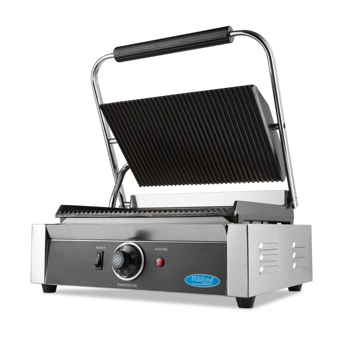 Presa Grill, stritat, placa fonta, 33,5cm, 2200W | eurogastro.ro