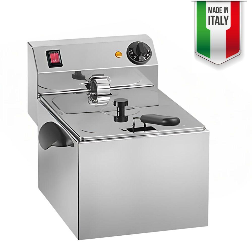 Friteuza electrica 6 L, 3.25 kW, 230V, TITANIUM Italia – eurogastro.ro