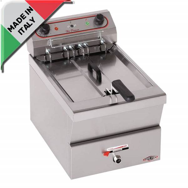 Friteuza electrica 9L, 3.45 kW, 230 V, productie Italia – eurogastro.ro